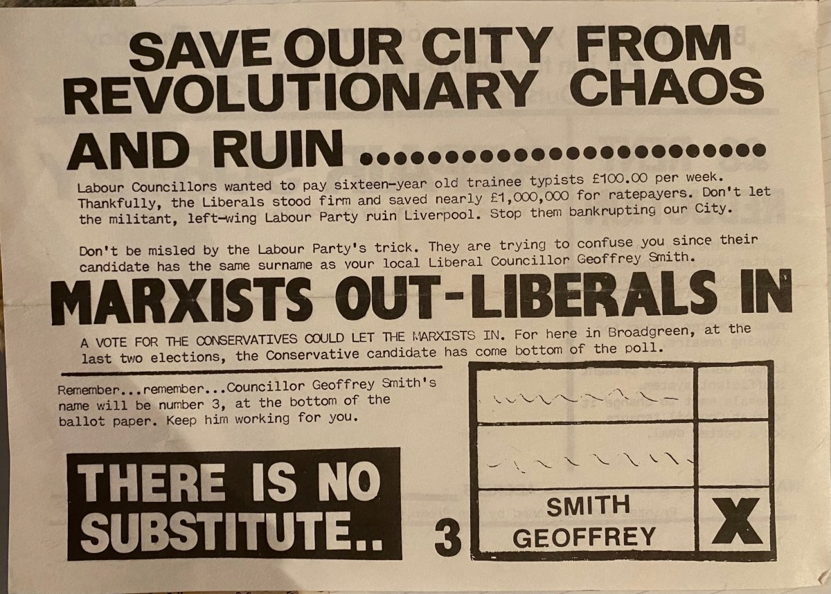 Liberals versus Militant in Liverpool – 1980s – Marxism Explained